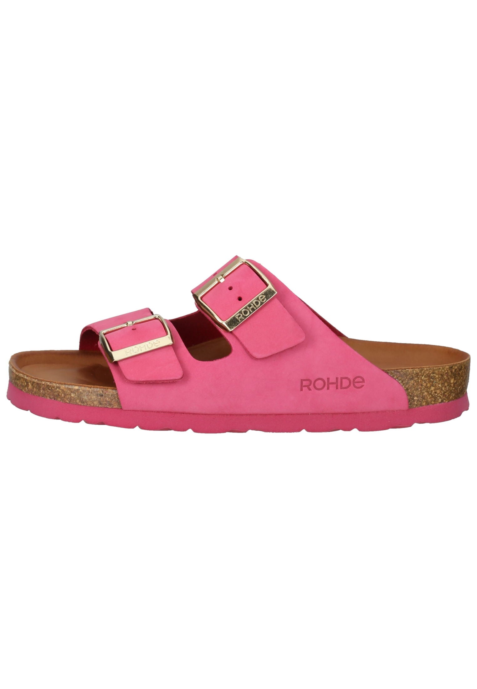 Rohde slippers leather pink surf4shoes